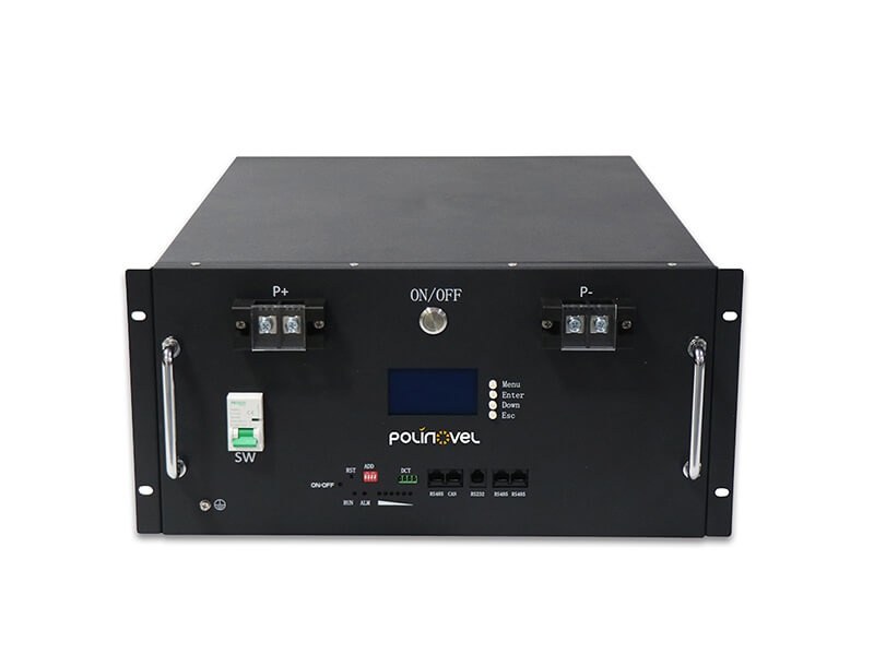 48V LiFePO4 Energy Storage Battery RACK Series – Polinovel