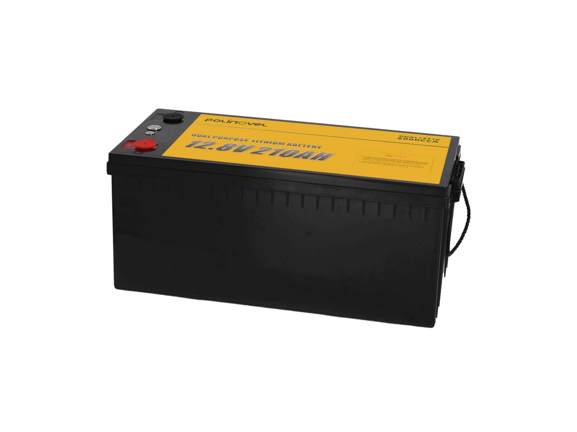 12V 210Ah Dual Purpose Lithium Battery – Polinovel
